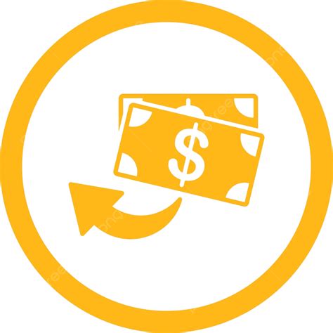 Cashback Icon Reset Money Back Rollback Vector Reset Money Back