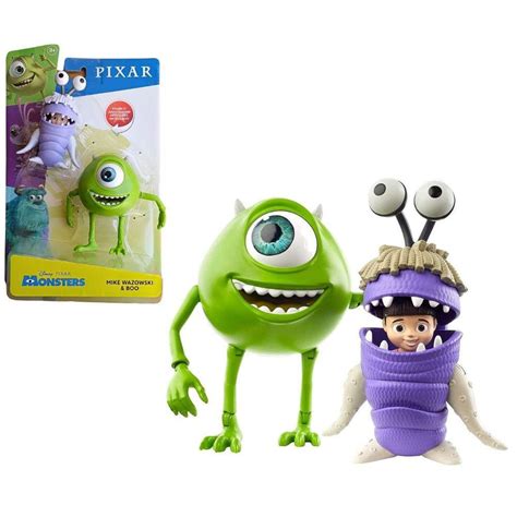 Figuras Disney Pixar Mike Wazoswki E Boo Monstros Sa Mattel Casas Bahia