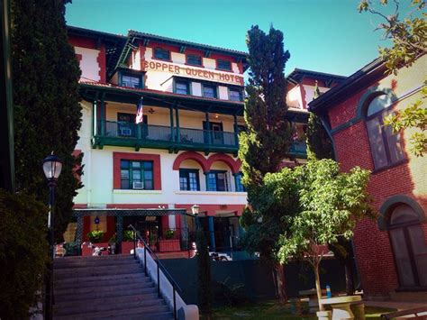 Bisbee Arizona The Famous Haunted Copper Queen Hotel Haunted Places
