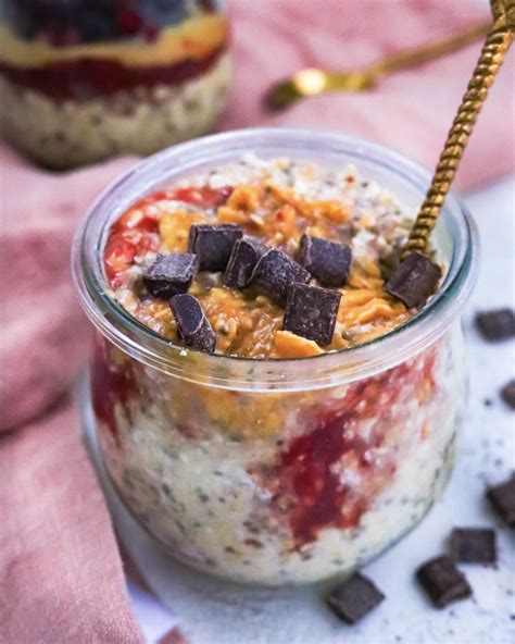 Overnight Oats Einfaches Grundrezept Inkl PB J Variante