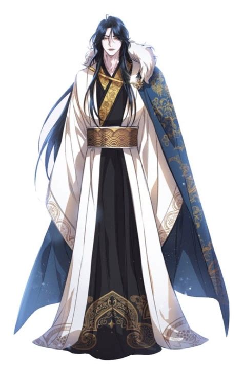 Handsome Anime Guys Character Outfits Character Art Anime Long Hair