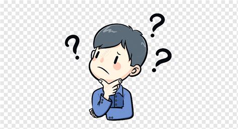 Chico Pensando Signo De Interrogaci N Png Pngwing