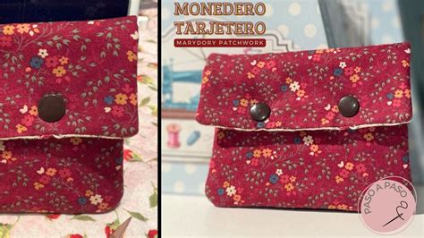 Cómo hacer un monedero tarjetero Tutorial