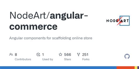 GitHub NodeArt Angular Commerce Angular Components For Scaffolding