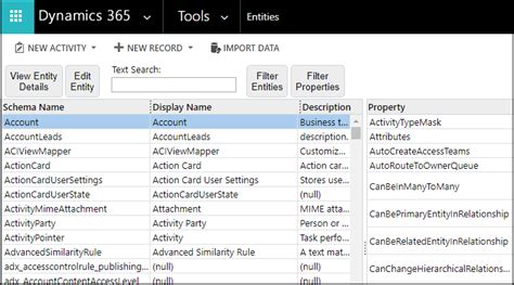 dynamics 365 marketing entity reference dynamics 365 marketing developer guide microsoft learn