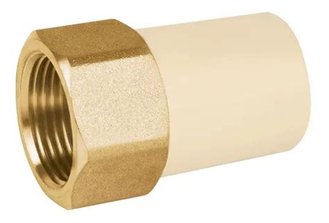 Adaptador Hembra Cpvc Con Inserto Metálico 1 2 Foset 45107