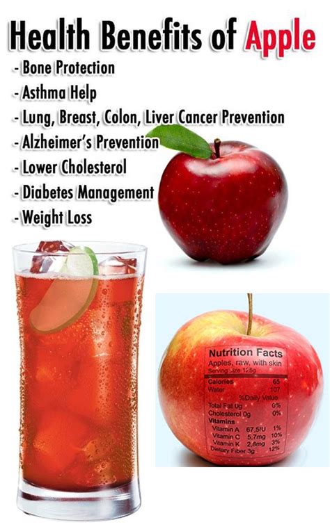 Health Benefits Of Apple And Apple Juice Apple Health Benefits Apple