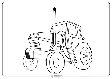 Traktor Kolorowanka Do Druku Kolorowanka Do Druku
