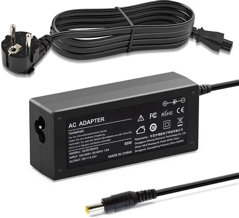 65W Laptop Ladekabel Netzteil für Acer Aspire 5 3 1 E1 E3 E5 V5 V3 ES1