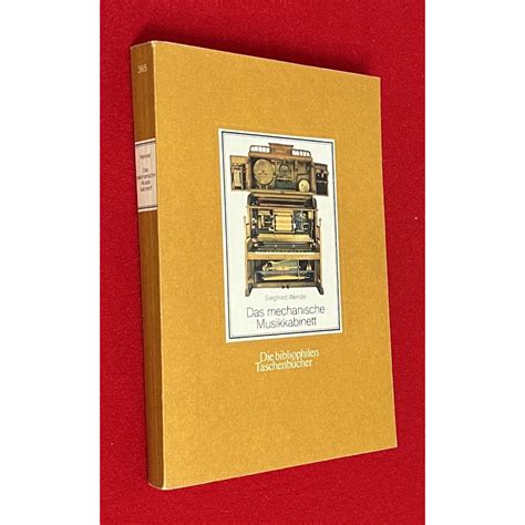 Das Mechanische Musikkabinet Sic Verlag Und Sicond Hand Antiquariat