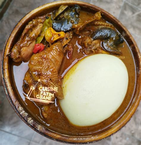 Du foutou igname à la sauce djoumgble Cuisine de Chez Nous