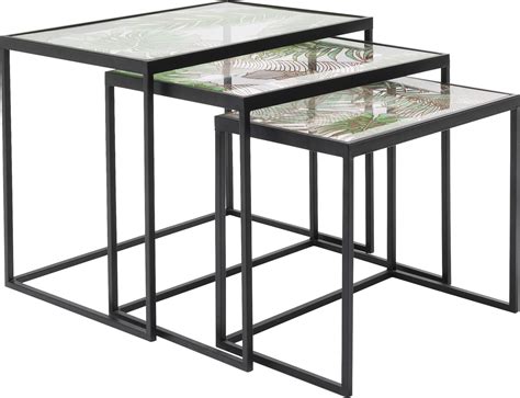 Tavolino D Appoggio Jungle 60x40cm 3 Set KARE