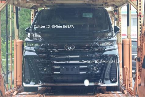 Lagi Gambar Alphard Dan Vellfire 2023 Bocor Sebelum Pelancaran