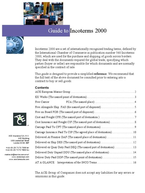 pdf incoterms and export procedure dokumen tips hot sex picture