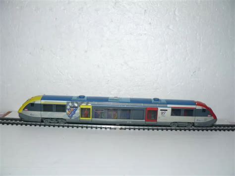 TRAIN ÉLECTRIQUE HO sncf HORNBY JOUEF AUTORAIL X73500 BOURGOGNE DIGITAL