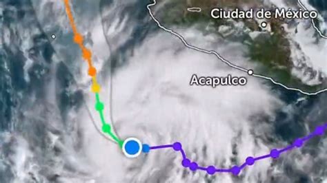 Se forma en el Pacífico la tormenta tropical Norma afectara a estas