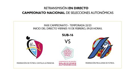 DIRECTOCASTILLA LA MANCHA MELILLA SUB 16 PLATA I RFEF YouTube