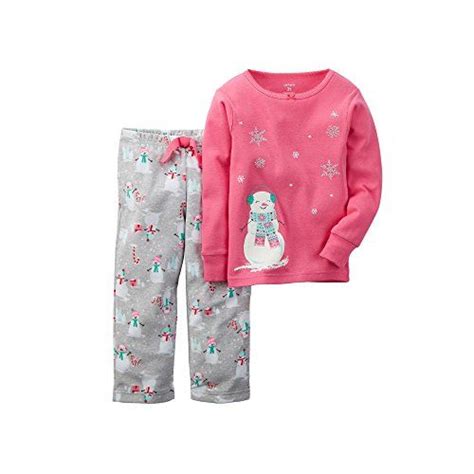 Girl S Pc Pink Cute Sleepwear Carters Girl Pajama Set Heathers