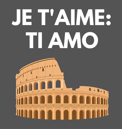 L Art Subtil De Dire Je T Aime En Italien