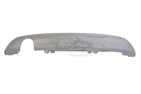 Original Stoßstange hinten unterer Teil chrom für Renault Captur II