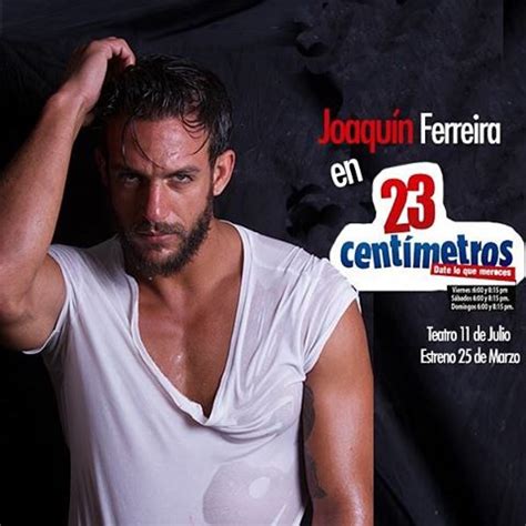 JOAQUIN FERREIRA COMPLETELY NUDE IN THE PLAY 23 CENTIMETROS