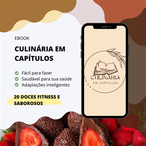 EBOOK DIGITAL 20 DOCES FIT SAUDÁVEIS culinária em capítulos Hotmart