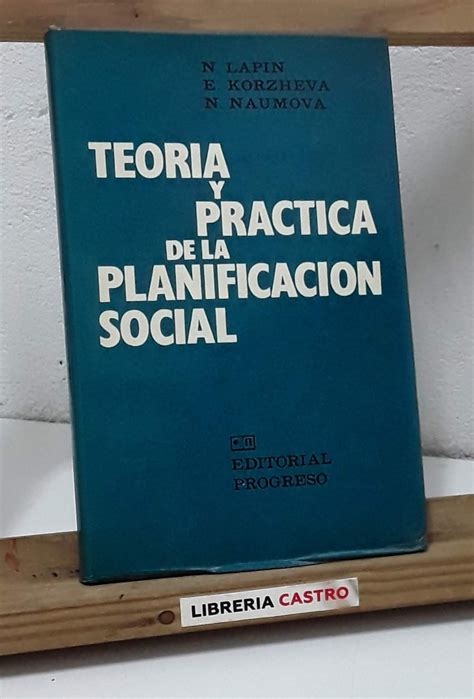 Librería Castro Teoria y practica de la planificacion social