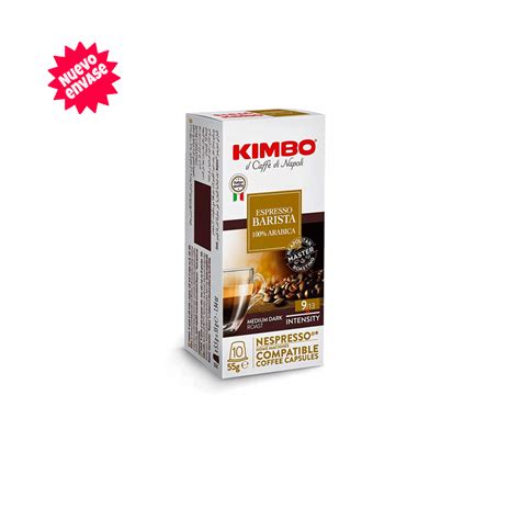 10 cápsulas Kimbo Barista Nespressocompatibles Nos gusta el café Chile