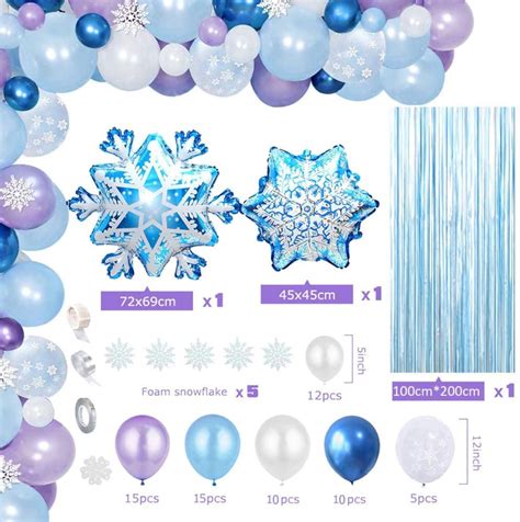 Frozen Balloon Arch Frozen Balloon Garland Frozen Birthday Etsy
