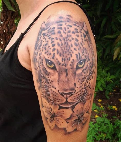 Tatuagem de onça 60 fotos para se inspirar e escolher um desenho lindo
