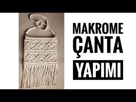 MAKROME ÇANTA YAPIMI STRADIVARIUS MODEL MACRAME BAG TUTORIAL