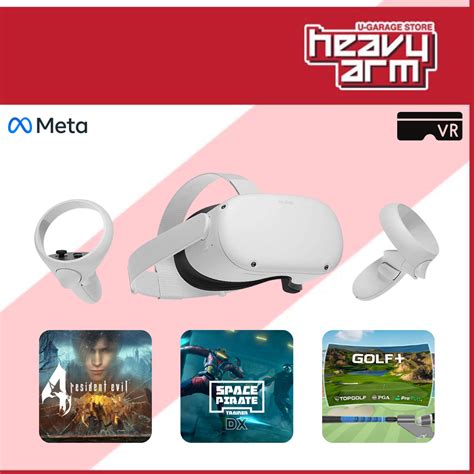 Meta Quest Virtual Reality Headset 256gb With Resident Evil