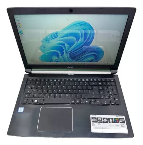Notebook Acer Core I7 8ªger 12gb Ssd 512gb Geforce Mx130 W11
