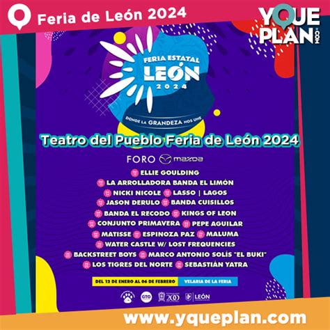 Boletos Teatro del Pueblo Feria León Guanajuato 202