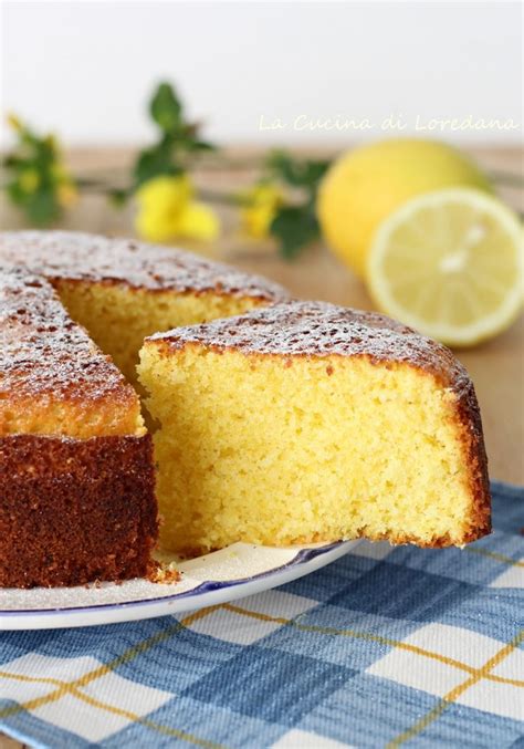 Torta Al Limone Soffice Leggera E Delicata