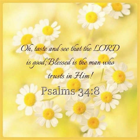 O Taste And See That The Lord Is Good Blessed Is The Man That Trusteth