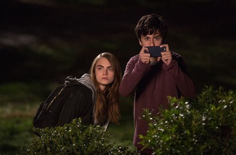 Nat Wolff Cara Delevingne Embrace Weirdness In Paper Towns Trailer