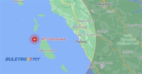 VIDEO Gempa Bumi Kuat Bermagnitud 7 3 Di Pulau Sumatera BULETIN TV3