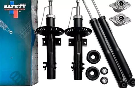 Kit Amortiguadores Con Bases Vw Vento Gas Meses Sin