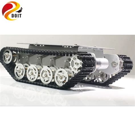 Official Doit Ts Silver Shock Absorption Robot Tank Car Chassis