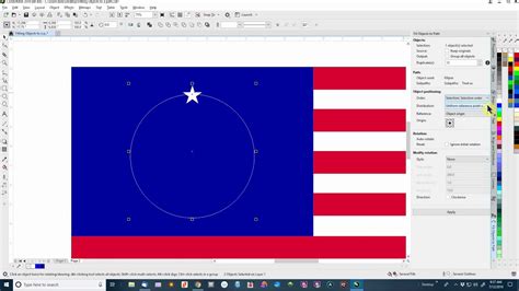 Coreldraw Fit Object To Path Youtube