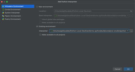Python Set Up Local Development Palantir