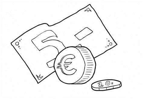 Dibujo De Euro Para Colorear Img