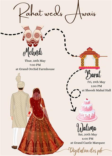 Wedding Invitation Digital Invitations E Invites Wedding