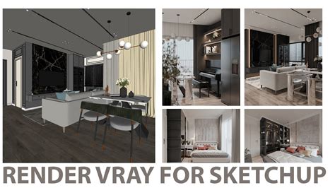 How to render vray sketchup Hướng dẫn render Vray 6 for Sketchup YouTube