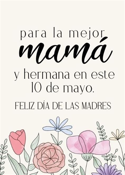 Feliz Día de la Madre hermana Imágenes para compartir 10 de mayo