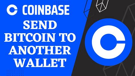 How To Send Bitcoin To Another Wallet From Coinbase Youtube