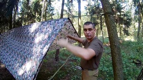 Survivalowe Ciekawostki Odc 4 Inny sposób rozbijania tarpa YouTube