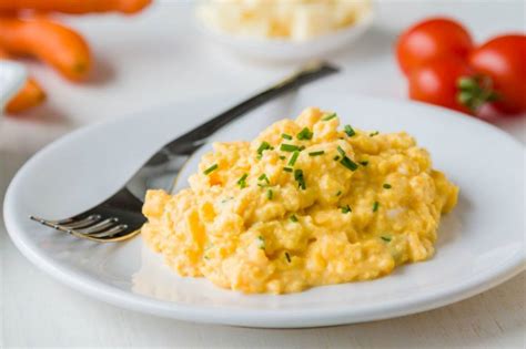 Receta Huevos Revueltos Cremosos Recetips