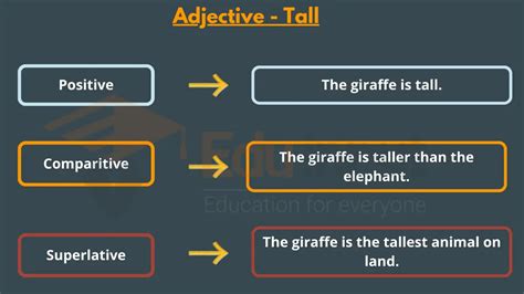 105 Examples Of Adjectives Their Use In Phrases Sentences